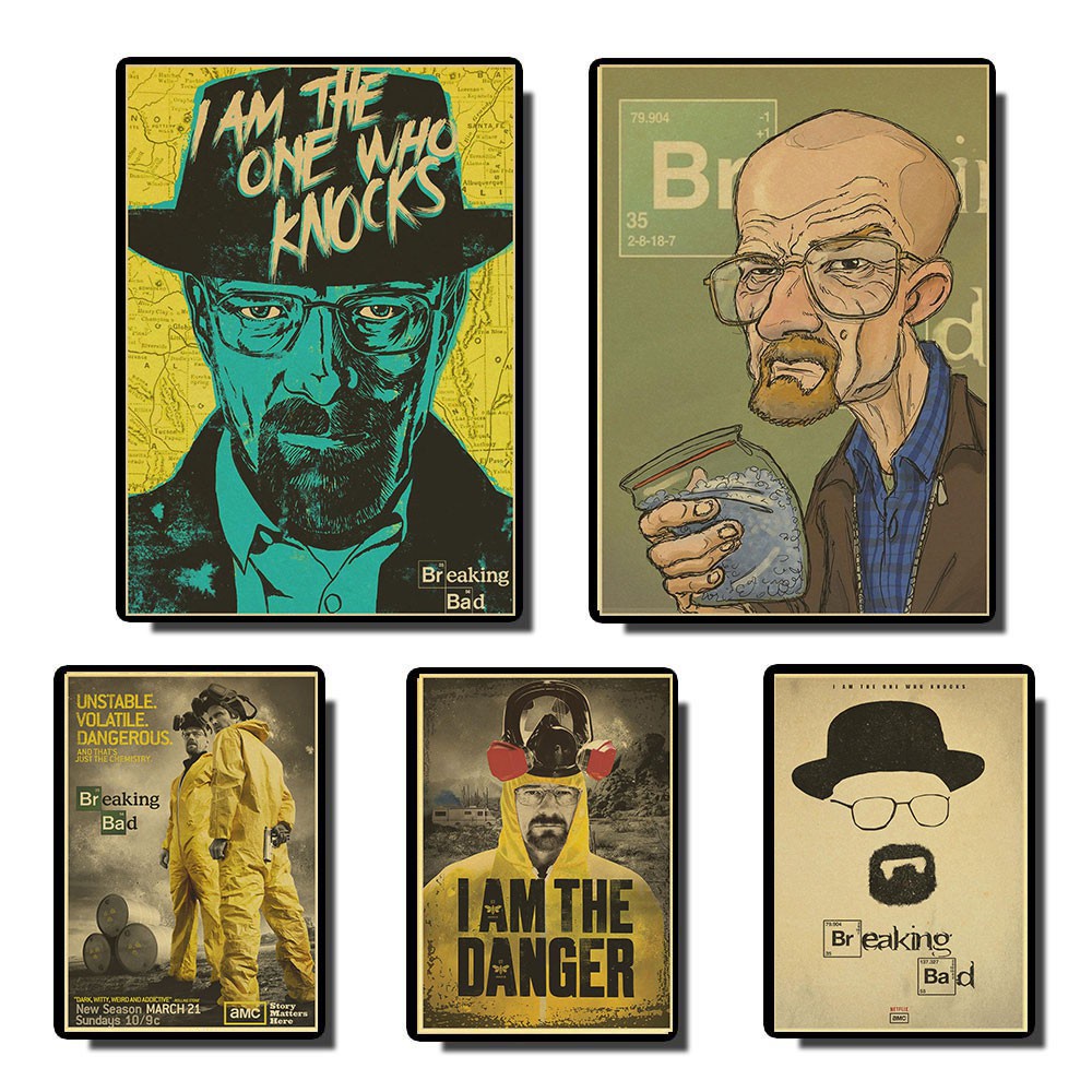 Poster Phim Breaking Bad Cổ Điển Treo Tường Trang Trí MS: 234 | Shopee ...