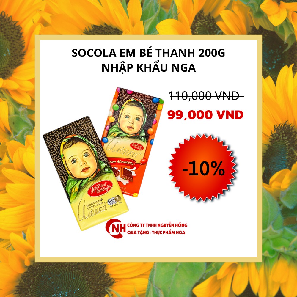 CHOCOLATE ALENKA EM BÉ NHẬP KHẨU NGA | Shopee Việt Nam