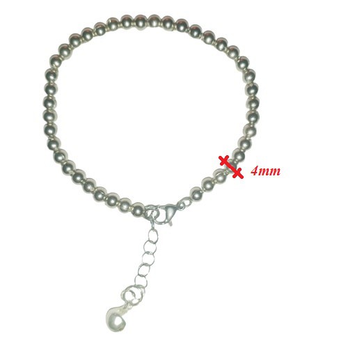 CHUỖI HẠT INOX 4 MM KẾT HỢP VÒNG MỞ RỘNG CÁCH DIỆU CHUÔNG | Shopee Việt Nam