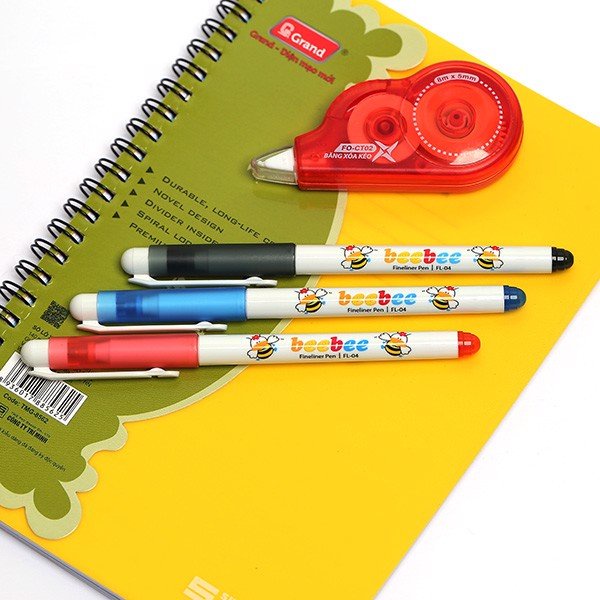Bút lông kim Beebee Thiên Long FL-04 (10 cây/ hộp) | Shopee Việt Nam