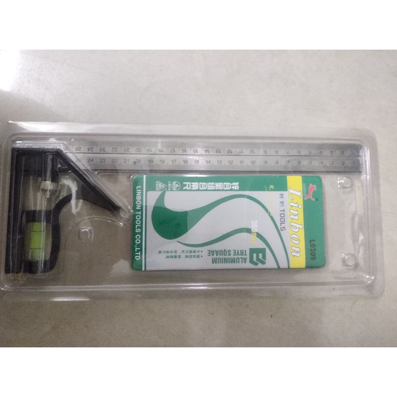 THƯỚC KE GÓC CÓ THỦY LINBON L0209 | Shopee Việt Nam