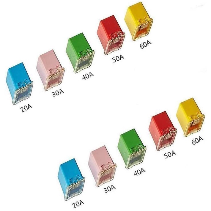 Cầu chì hộp mini hàng bãi 20A-60A ( MINI - JCASE FUSE) | Shopee Việt Nam