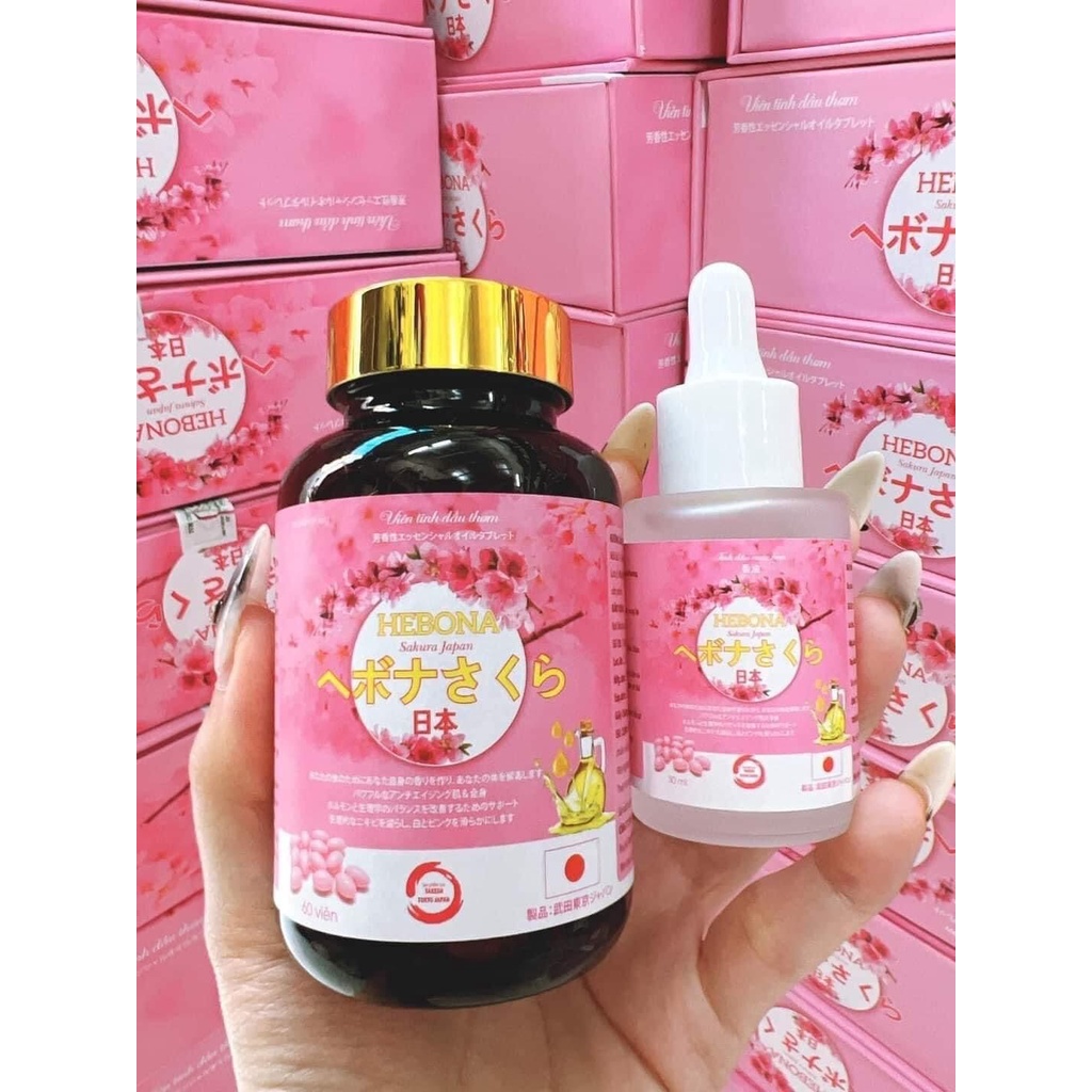 Viên Tinh Dầu Thơm Hebona Sakura Japan - Giúp Làm Thơm Cơ Thể Tự Nhiên ...