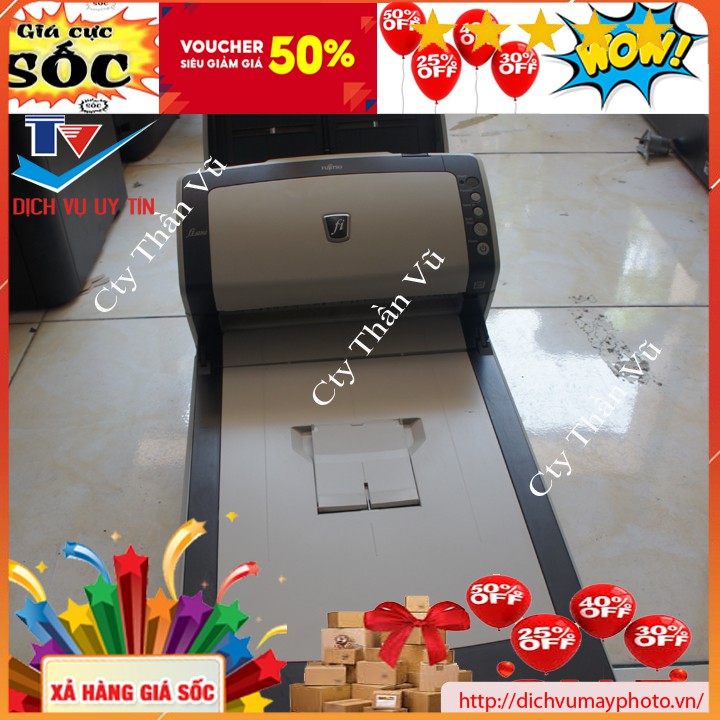 Máy scan cũ Fujitsu fi 6230Z siêu tốc 2 mặt tự động và có cả mặt gương ...