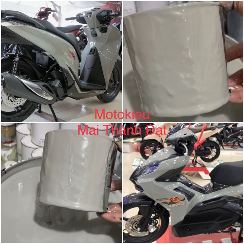 Màu Sơn Xám Ximăng SH2022 150i - AB2022 - VSion 2022 ( Sơn oto xe máy ...