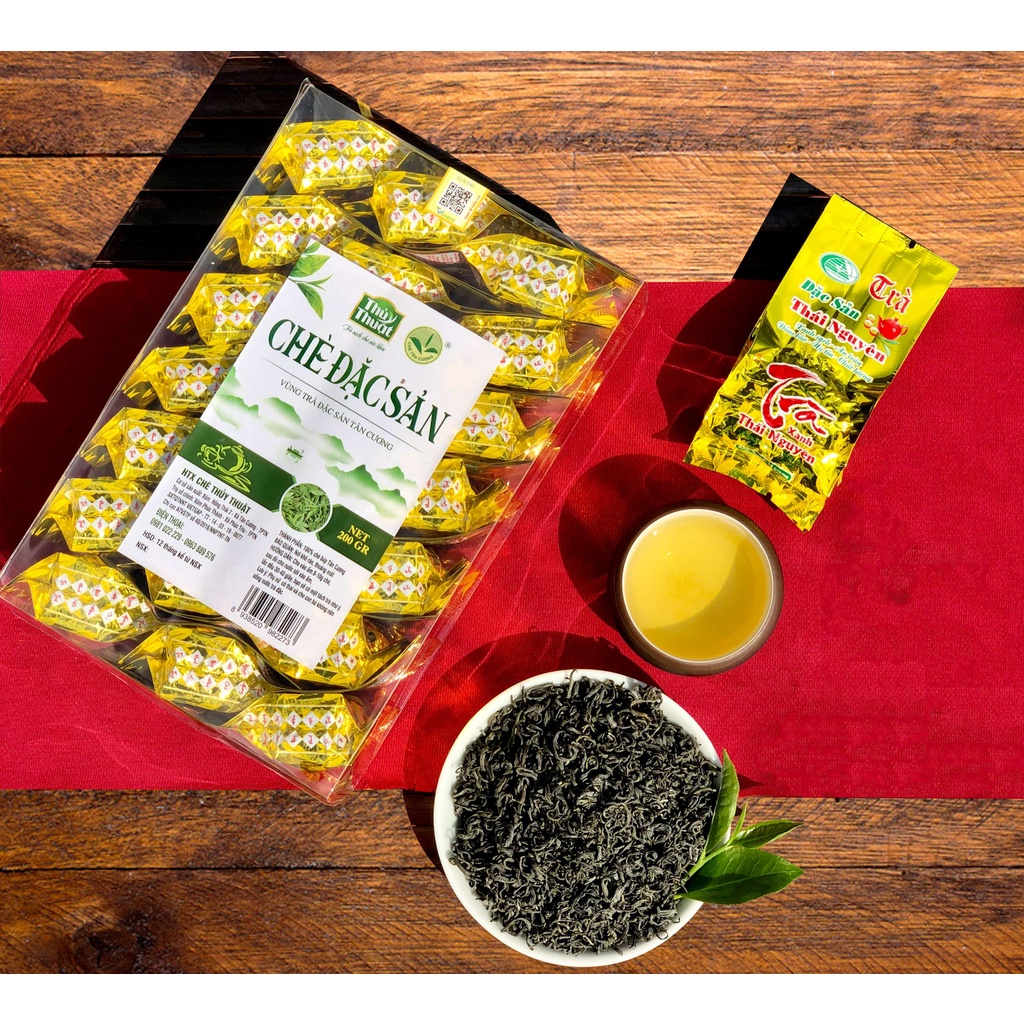 [ Tân cương - Thái Nguyên/ VietGAP ] Hộp Chè Tôm móc móc câu 200g ...