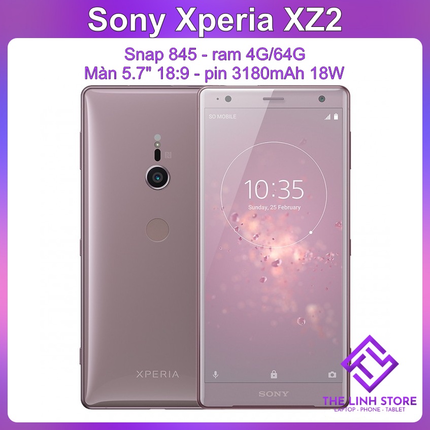 Điện thoại Sony Xperia XZ2 có bản 2 Sim Quốc tế - Snapdragon 845 Ram 4G 64G | Shopee Việt Nam