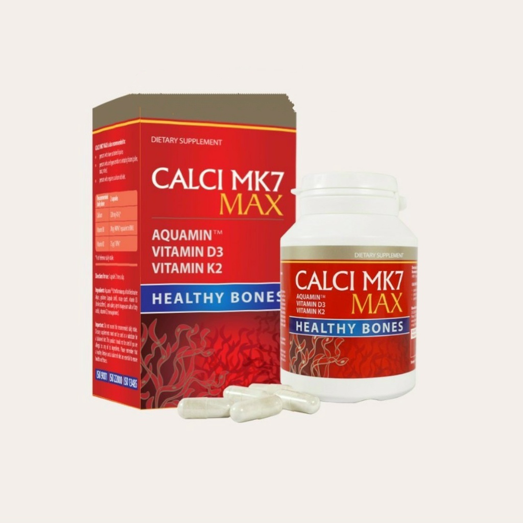 Calci MK7 Max. Canxi tảo đỏ, giúp bổ sung canxi, vitamin d3 k2 cho bà bầu, tăng chiều cao cho bé ...