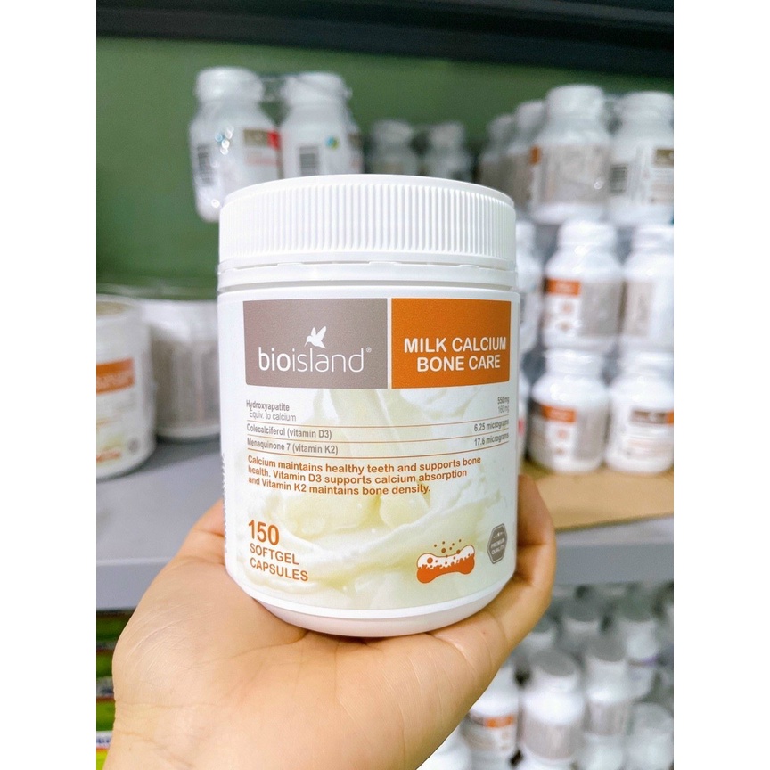 Canxi Bone Care 150v Bioisland (mẫu mới) | Shopee Việt Nam