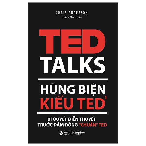 Sách Hùng Biện Kiểu Ted 1 - Ted Talks | Shopee Việt Nam