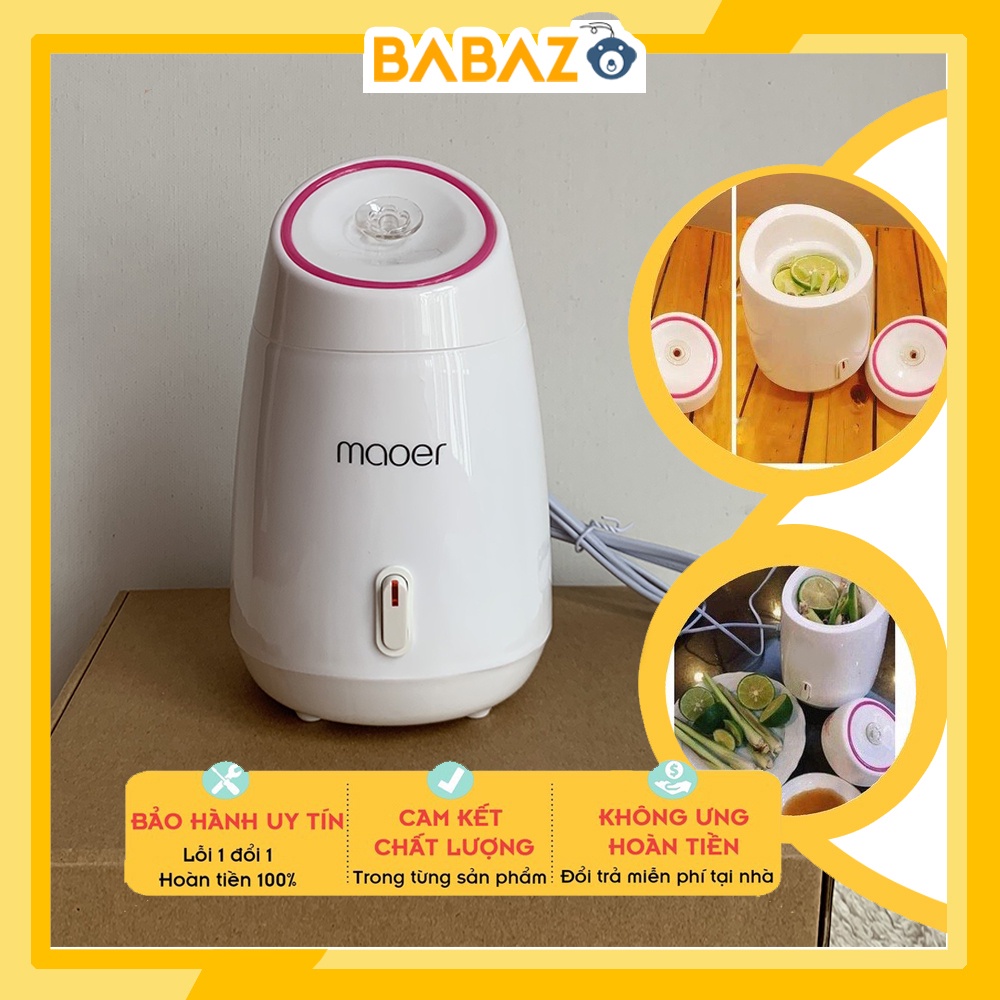 Máy Xông Mặt Xông Hơi Thảo Dược Maoer Hoa Quả 2 in1, Xông Mũi Họng Bảo ...