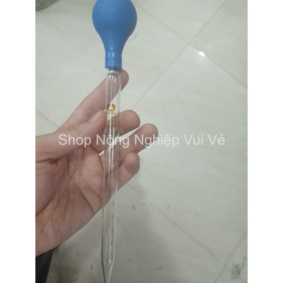 Ống hút nhỏ giọt artemia bằng thủy tinh chia vạch ( Ống pipet thủy tinh ) 0.5 ml - 1 ml - 2 ml ...