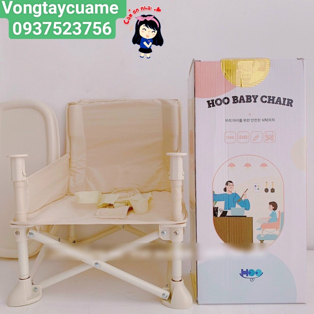 [CHÍNH HÃNG] ghế Ăn Dặm Gấp Gọn NỘI ĐỊA HÀN HOO ghế Ăn Dặm Gấp Gọn HOO ...