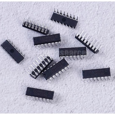 Bộ 10 Linh Kiện Điện Tử CD4051BE DIP16 CD4051 ; DIP-16 CD4051BD DIP ...