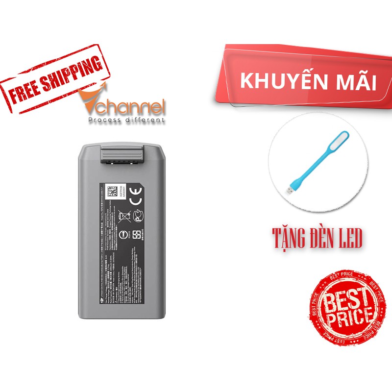 Pin 2.250mAh cho máy bay DJI Mini 2/SE/2SE/4K OEM bảo hành chính hãng 6 ...