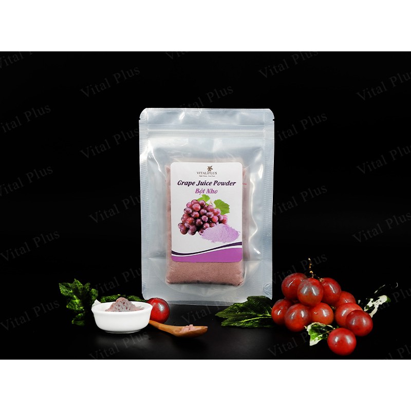 (100 gram) - Bột trái cây - Bột Nho - Grape Juice Powder - Vital Plus ...