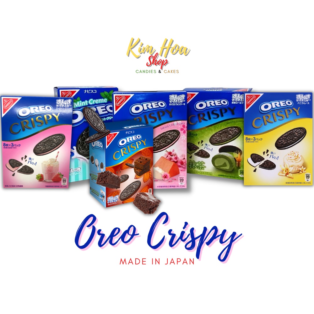 Oreo Crispy Nhật Bản với các hương vị độc đáo đến từ đất nước mặt trời ...