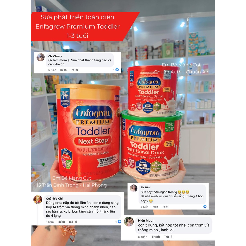 Sữa Enfagrow Premium Toddler Net Step 1.04kg Nắp vàng (Date 10/2022 ...