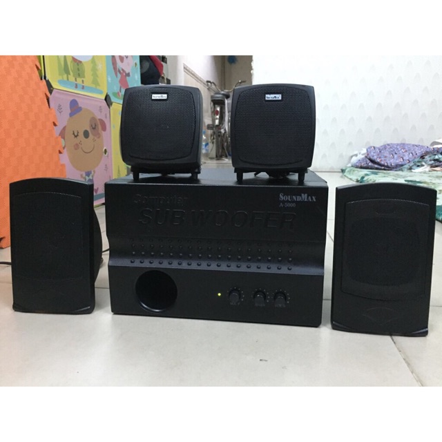 HÀNG CŨ - bộ loa Soundmax A5000/A4000/A3000 4.1 đã qua sử dụng | Shopee ...