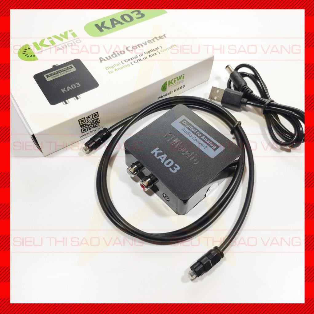 Bộ chuyển đổi quang học optical ra AV sang âm thanh audio KIWI KA03 ...