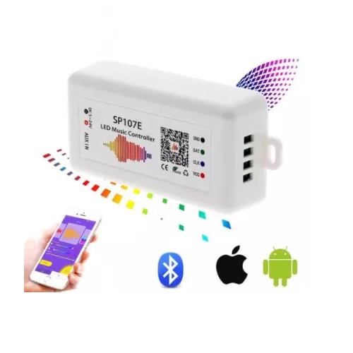 SP107E BỘ ĐIỀU KHIỂN LED FULL MÀU NHÁY THEO NHẠC ĐIỀU KHIỂN QUA APP ...