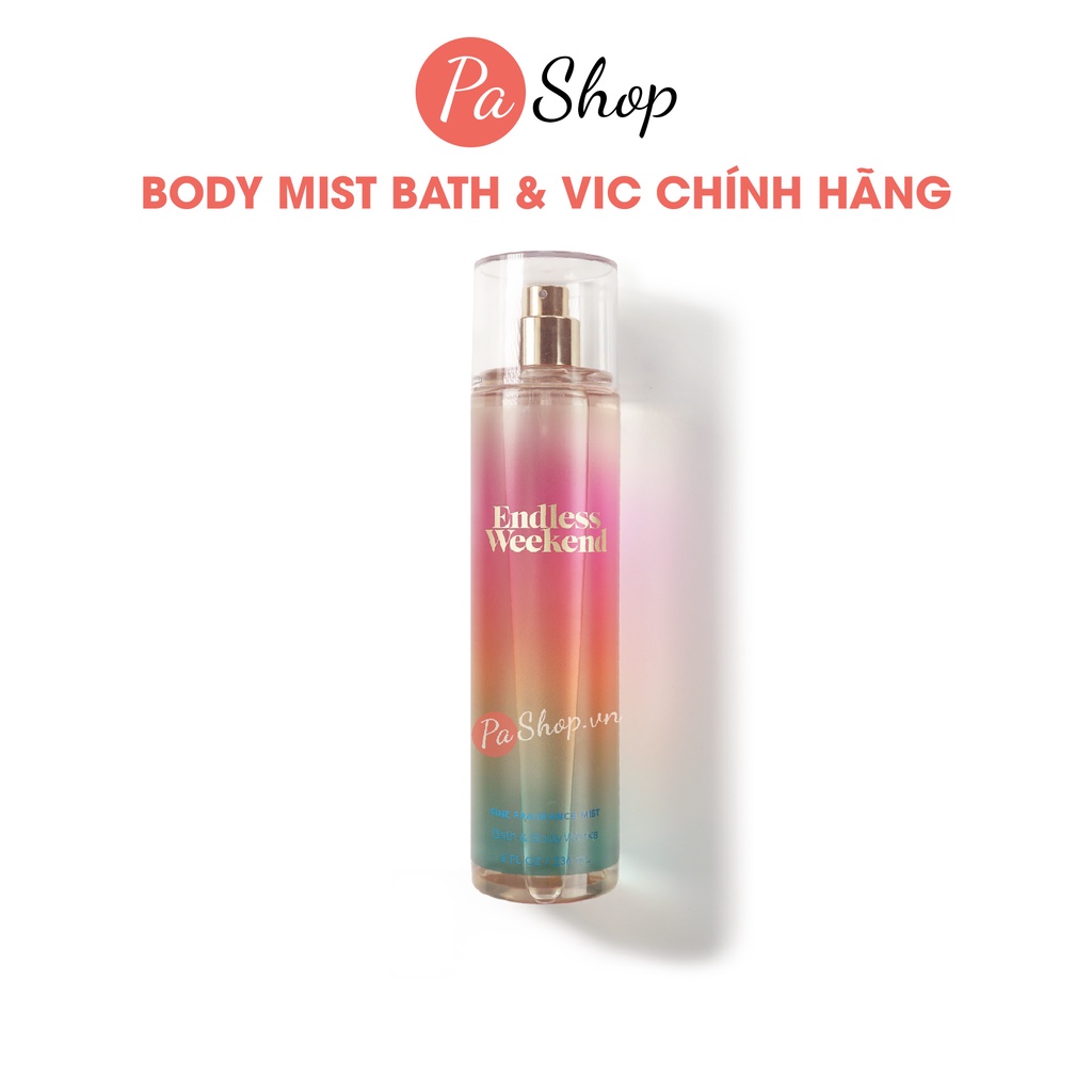 Body mist Endless Weekend xịt thơm toàn thân | Shopee Việt Nam