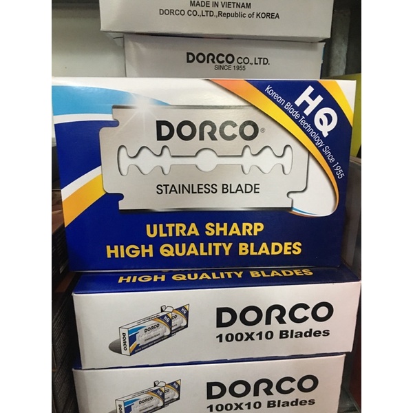 Dao tem dorco 1 cây to (1000 luỡi , 10 bánh) | Shopee Việt Nam