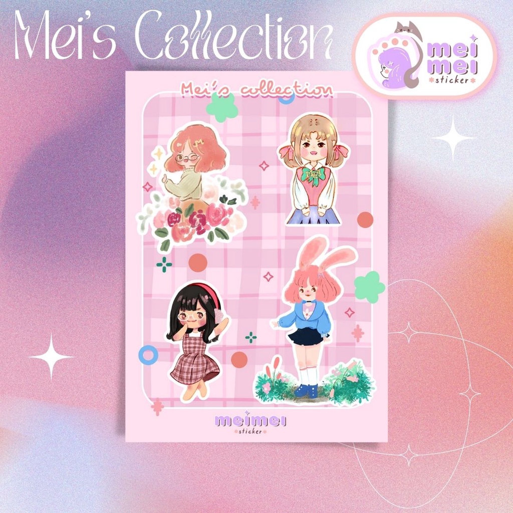 Mei’s Collection - Sticker chống nước - Meimei Sticker | Shopee Việt Nam