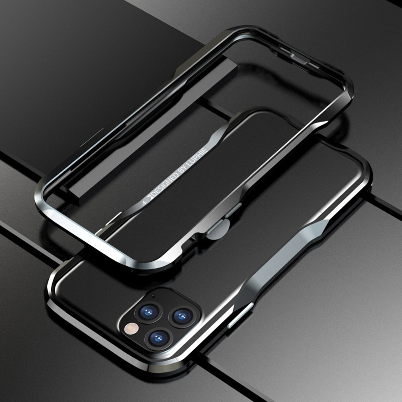 LUPHIE Original Aluminum Metal Bumper Frame compatible for iPhone 11 ...