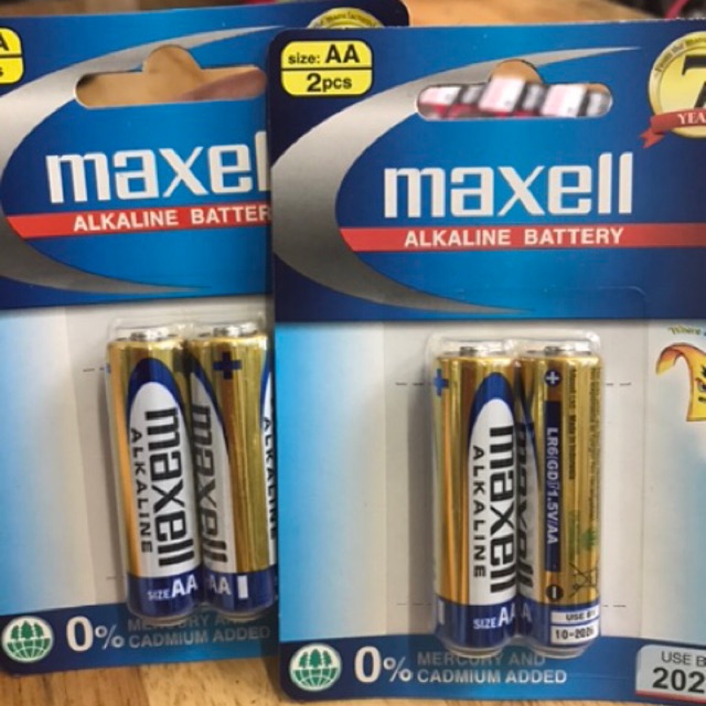 Pin tiểu Maxell AA & AAA Cao cấp Made in Japan | Shopee Việt Nam