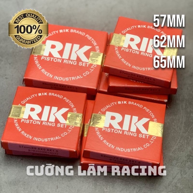 Bộ bạc trái piston RIK 57-62-65 chính hãng | Shopee Việt Nam
