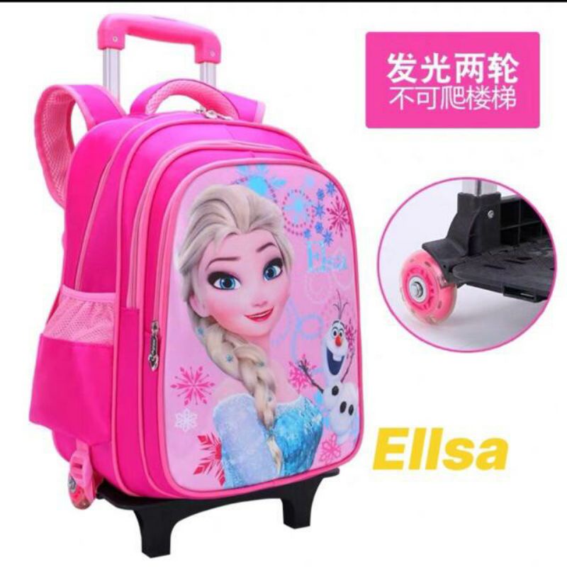 Balo kéo Elsa 6 bánh leo cầu thang | Shopee Việt Nam