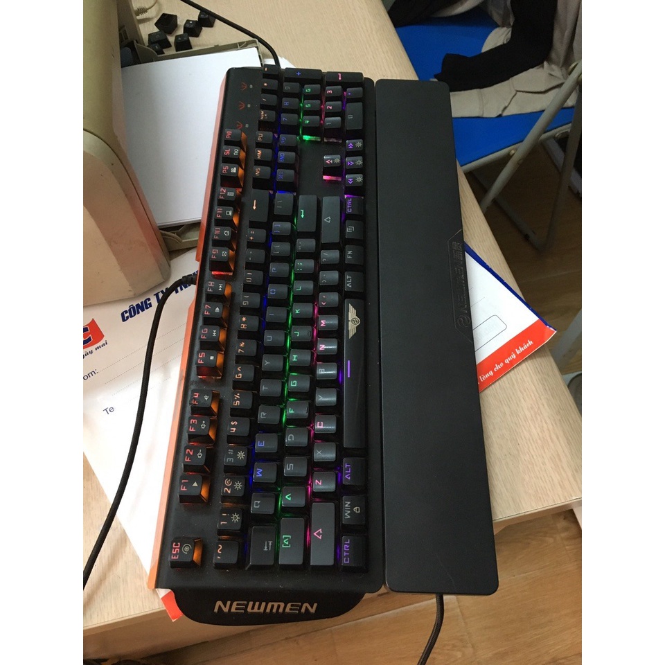 bàn phím cơ newmen GM368 hàng thanh lý còn tốt | Shopee Việt Nam