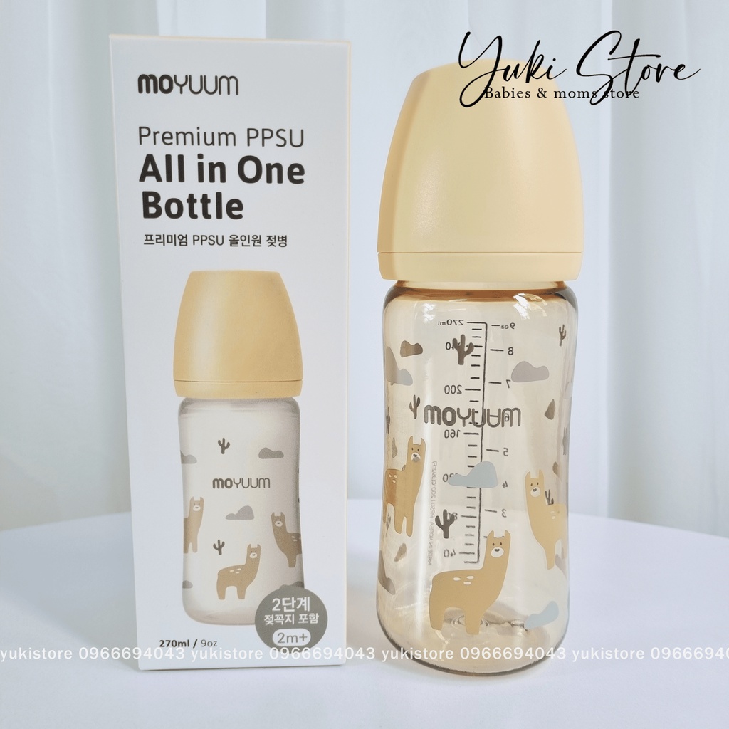 Bình sữa Moyuum Lạc Đà 170ml/270ml Hàn Quốc Chính Hãng | Shopee Việt Nam