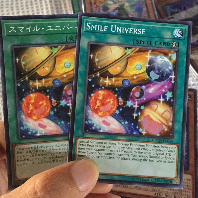 [Thẻ bài yugioh] Smile Universe - COTD-EN056 & COTD-JP056 | Shopee Việt Nam