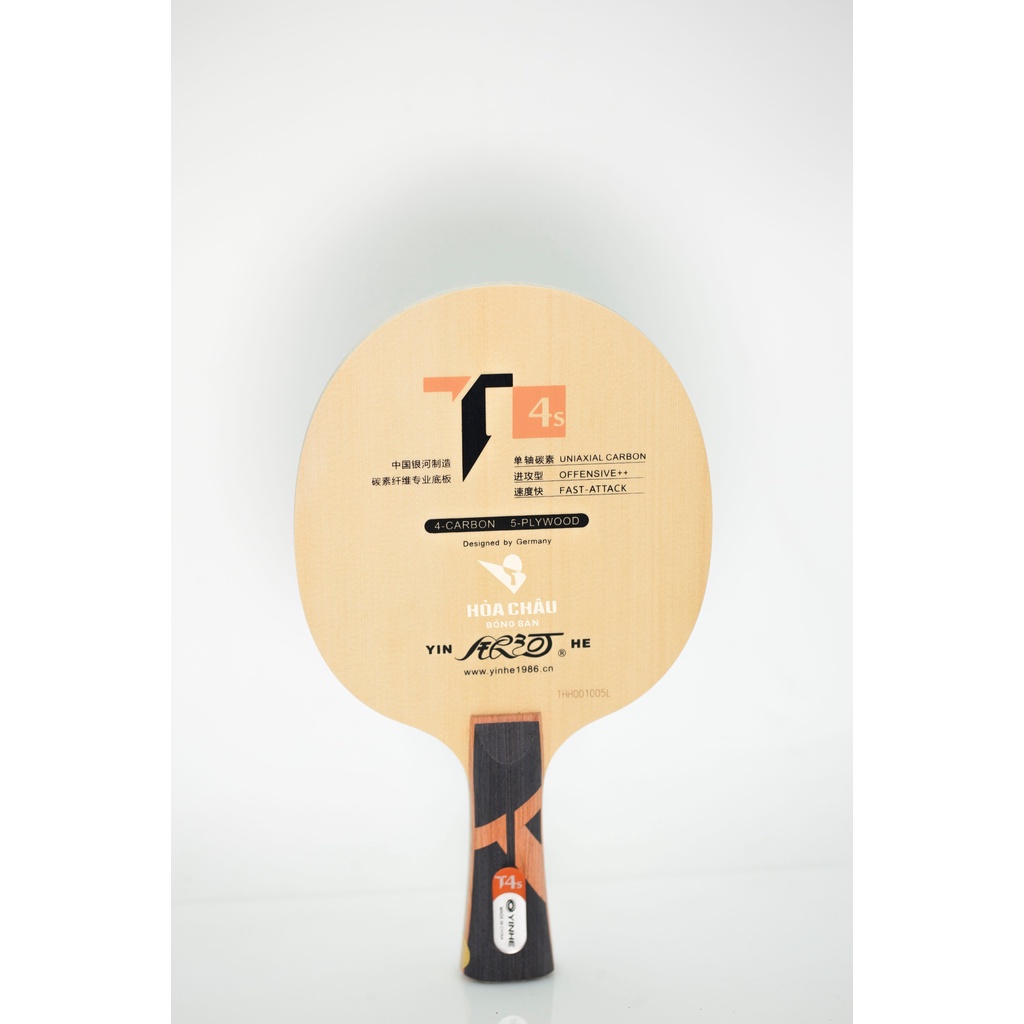 Cốt vợt bóng bàn Yinhe T-4s (4 lớp Carbon) | Shopee Việt Nam