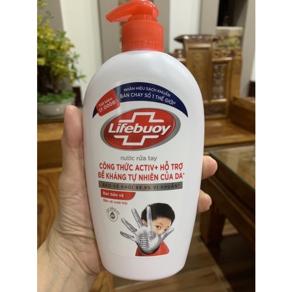 Xà bông rửa tay bảo vệ da Lifebuoy chai 500g | Shopee Việt Nam