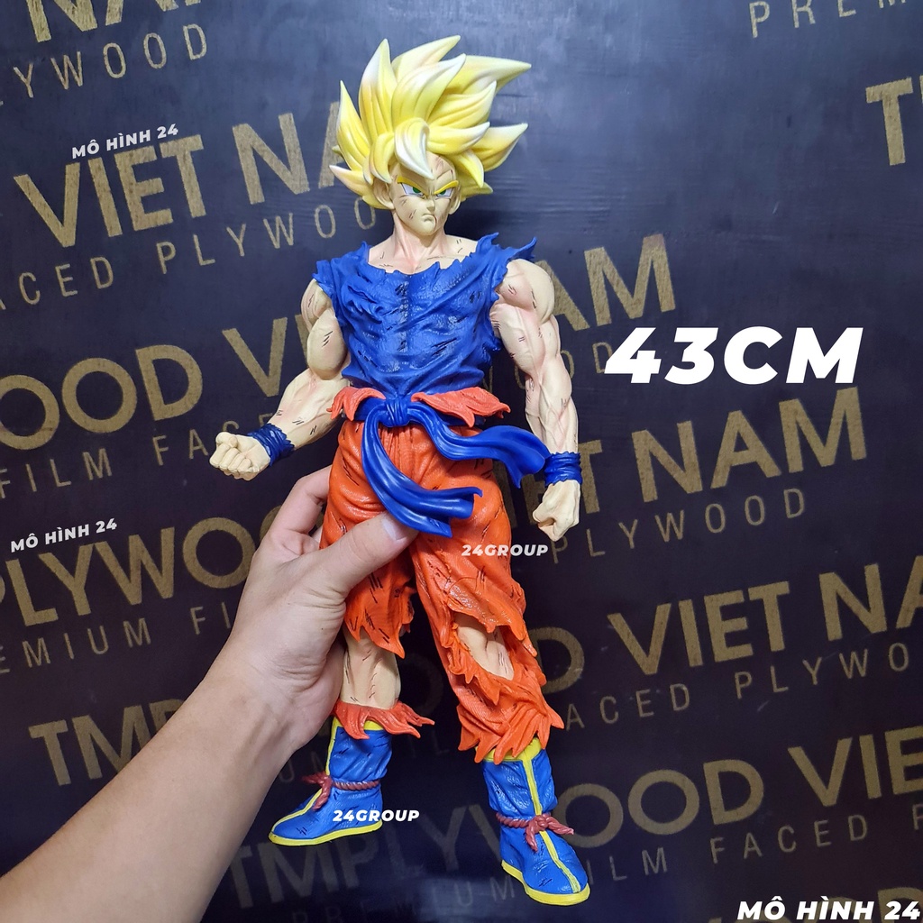 [43CM] MÔ hình nhân vật Son goku ss2 super saiyan đại chiến Frieza trên ...