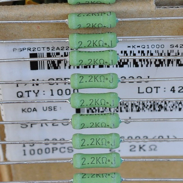 Điện trở KOA 2W 2.2K 2K2 2200 màu xanh (01 con) | Shopee Việt Nam