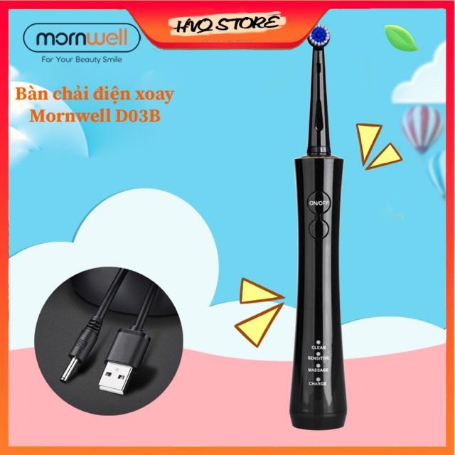 [Chính Hãng ] Bàn chải điện xoay Mornwell D03B mạnh mẽ sang trọng ...