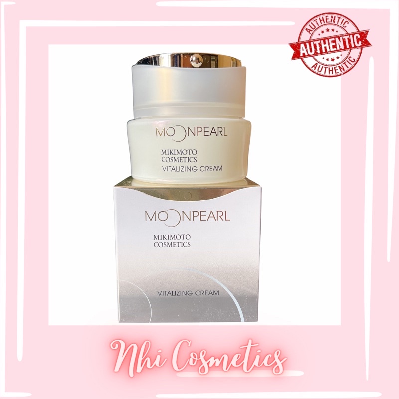 Kem Dưỡng Da Cao Cấp MIKIMOTO COSMETICS MOONPEARL VITALIZING CREAM 30g | Shopee Việt Nam