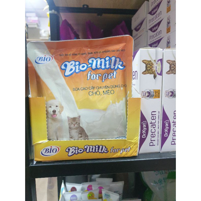 Sữa bột cho chó mèo Bio milk 100g | Shopee Việt Nam