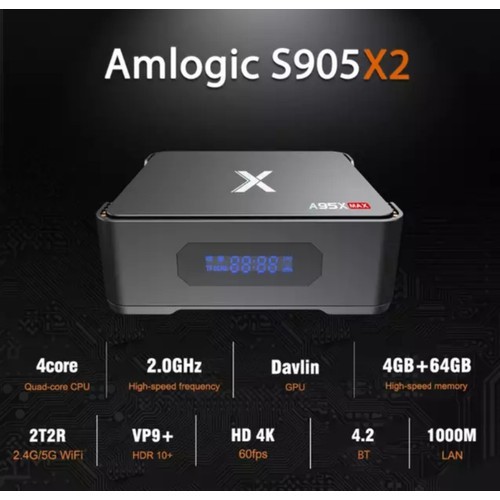 TV Box A95X Max Amlogic S905x2 Ram 4G Rom 64G hỗ trợ gắn ổ cứng - A95X ...