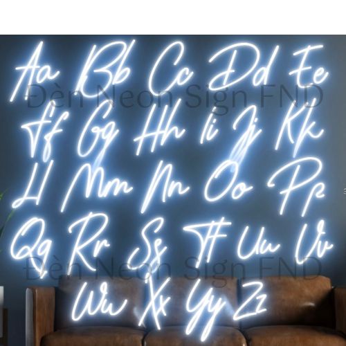 Đèn led Neon theo yêu cầu Chữ Led trang trí Decor, Phòng ngủ Quà Tặng ...
