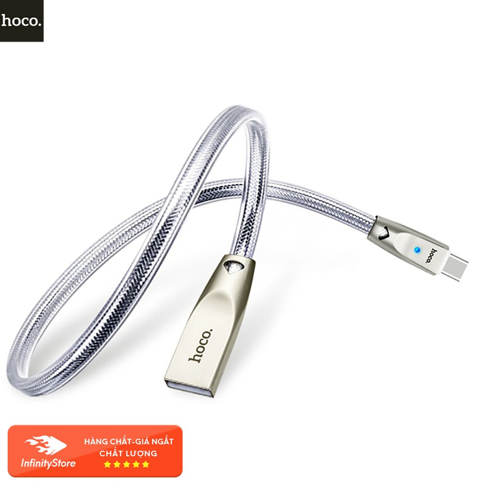 Cáp Hoco U9 - Đèn LED báo khi đầy pin - BH 6 tháng | Shopee Việt Nam