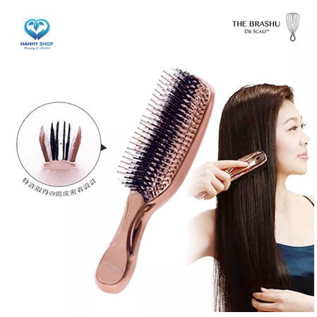 [BẰNG SÁNG CHẾ NHẬT] Lược Thần Kỳ The Brashu Dr Scalp Made In Japan ...