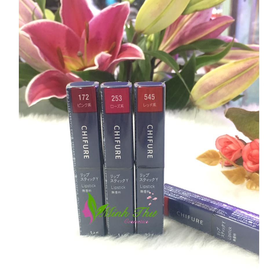 Son lì Chifure Lipstick Y Nhật Bản | Shopee Việt Nam