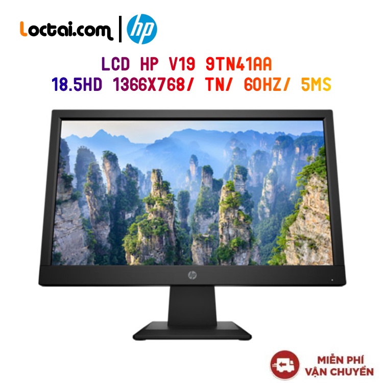 Màn hình máy tính HP V19 9TN41AA - Hàng chính hãng new 100% | Shopee ...