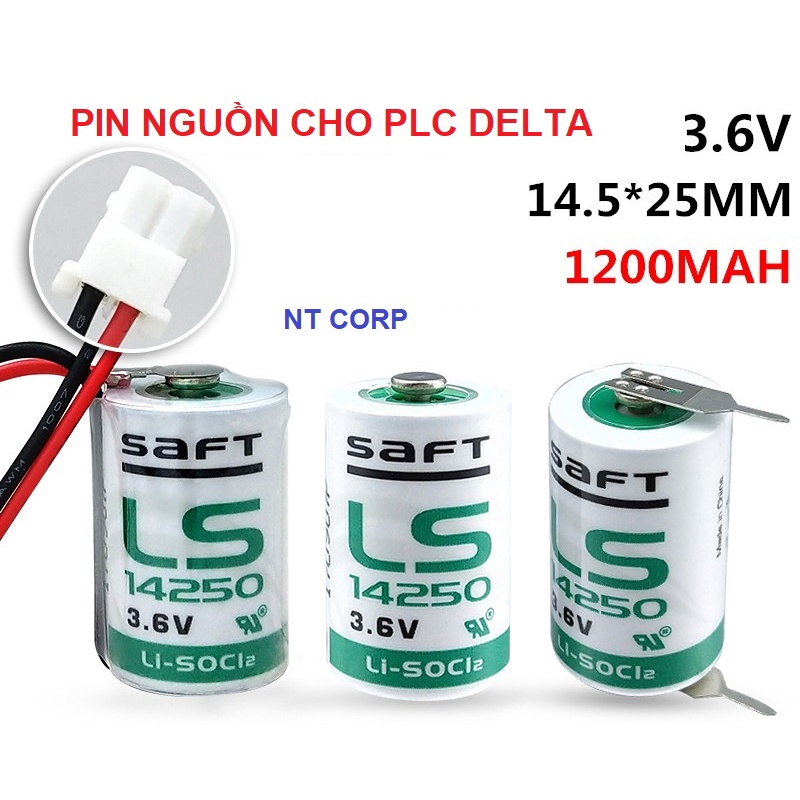 Pin nguồn LS14250 ER14250 3.6V cho PLC Delta | Shopee Việt Nam
