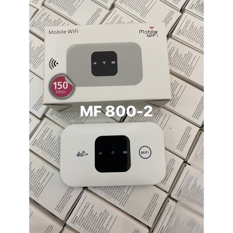 Bộ phát wifi di động 4G LTE MF800-2 mạng khoẻ, pin 2400 mAh | Shopee ...